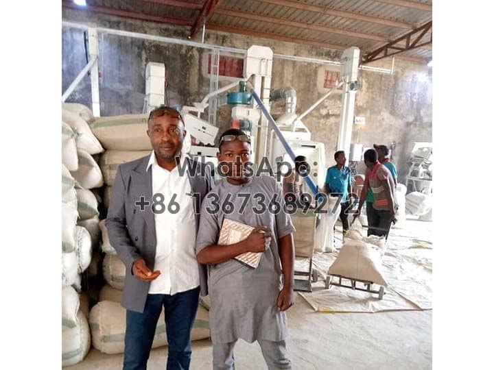 Rice Mill Plant to Nigeria | Automatic 15TPD Rice Mill Machine from Taizy